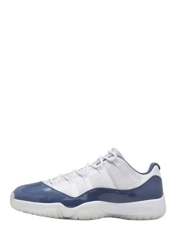 JORDAN Air Retro Low - White/midnight Navy/diffused Blue