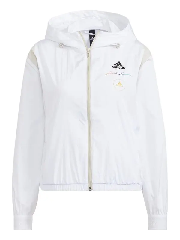 Adidas Windbreaker Jacket - White