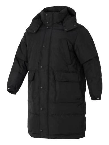 NEW BALANCE Long Down Puffer Jacket - Black