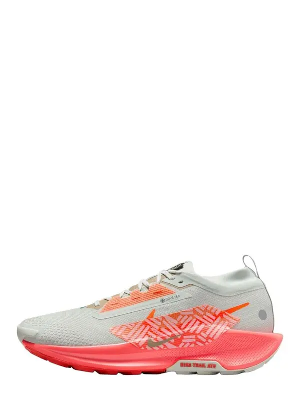 Nike React Pegasus Trail 5 Gore-tex Sneakers - Light Silver/light Wild Mango/vintage Coral