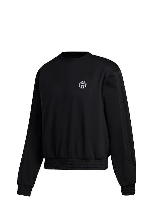 Adidas Hrd Fleece Crew Sweatshirt - Black