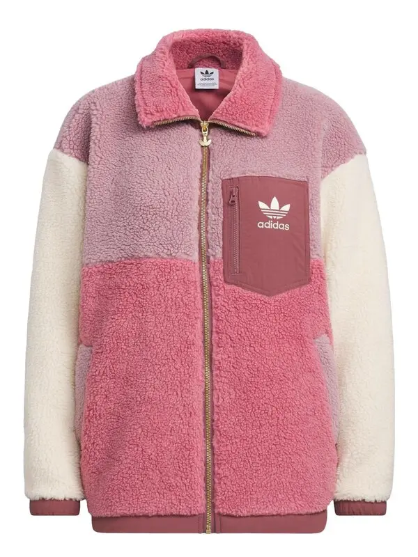 Adidas Originals Sherpa Jacket - Pink