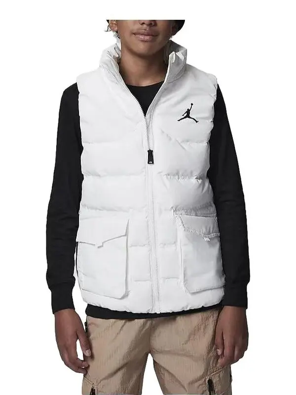 JORDAN Air Puffer Vest - White/multi-color