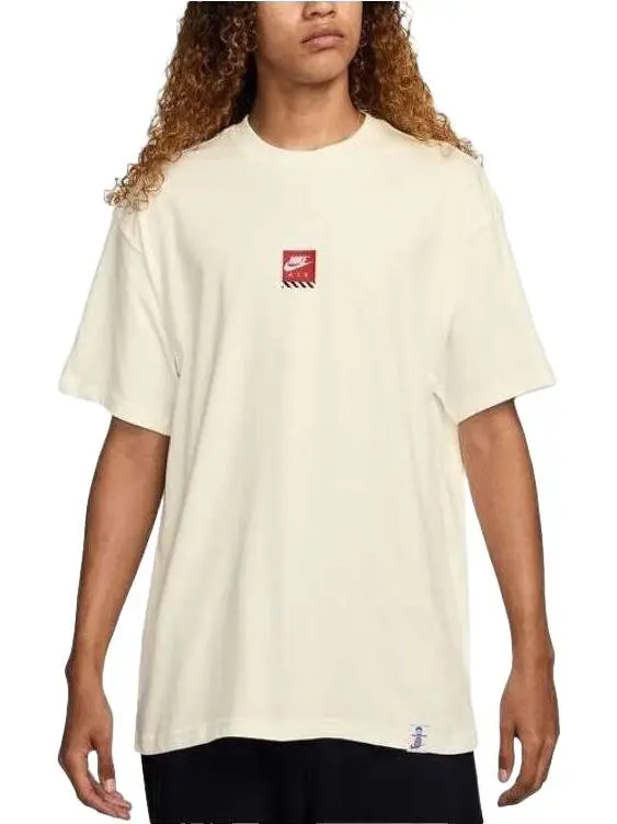 Nike As U Nsw Tee M90 Oc Sole Food T-shirt Asia Sizing - Beige