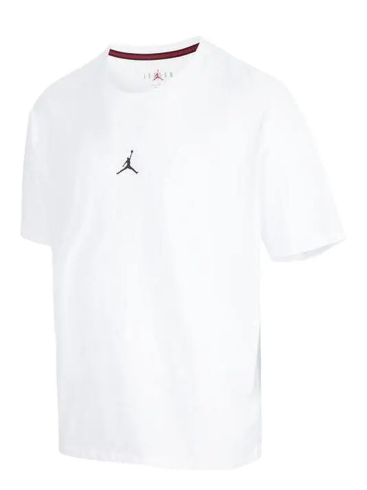 JORDAN Ss22 Logo Printing Sports Round Neck Short Sleeve White - Default Color
