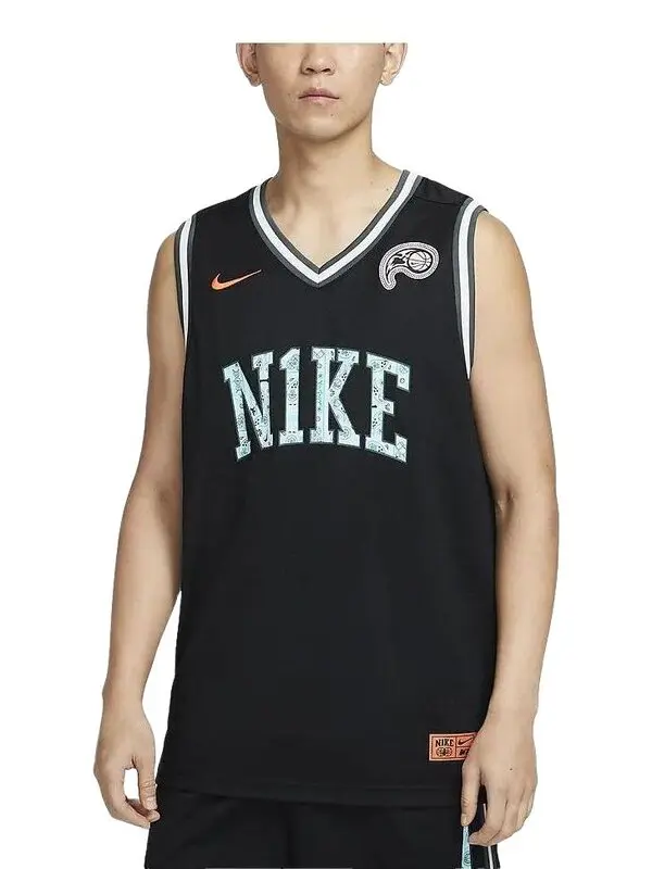 Nike Dri-fit Dna Basketball Jersey - Black/teal