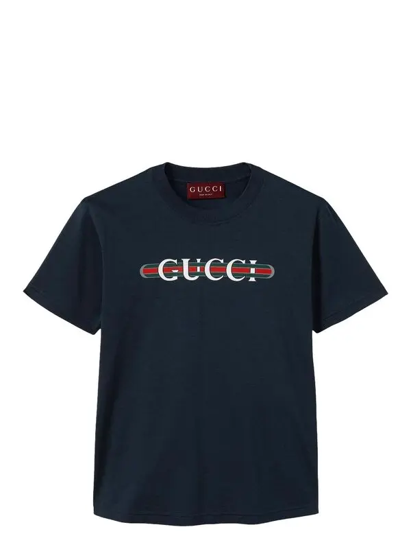Gucci Printed T-shirt - Navy