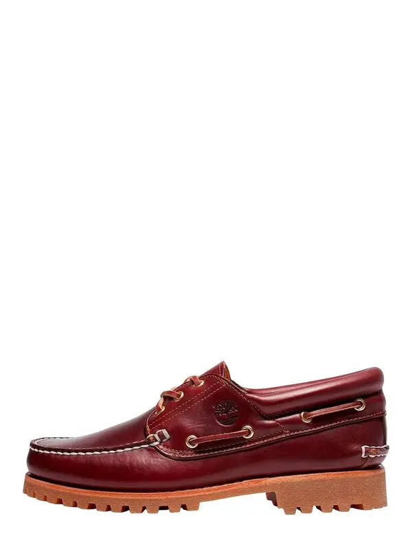 Timberland Authentic 3-eye Boat Shoes - Burgundy