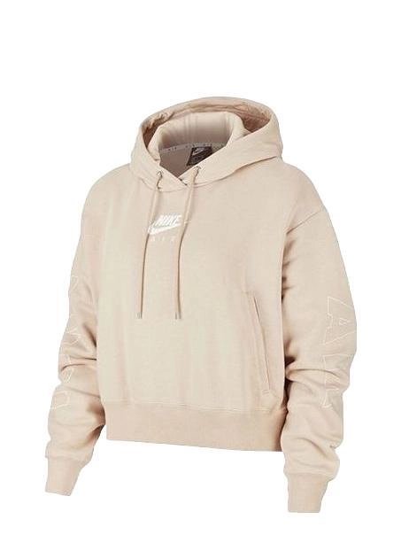Nike Fleece Cropped Hoodie - Pink