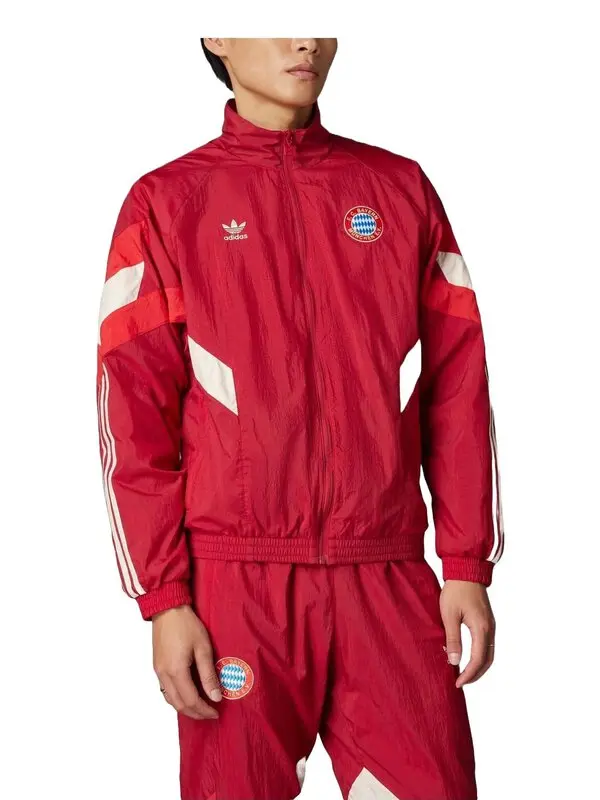 Adidas Fc Bayern Originals Track Top - Active Maroon
