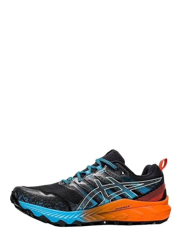Asics Gel-trabuco 9 Athletic Sneakers - Black/blue/orange