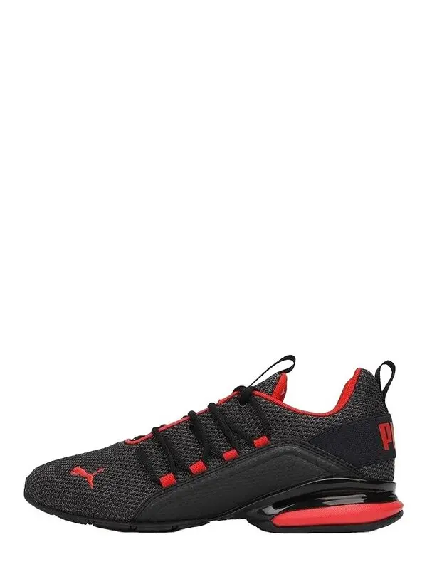 PUMA Axelion Ls Athletic Shoes - Black/red