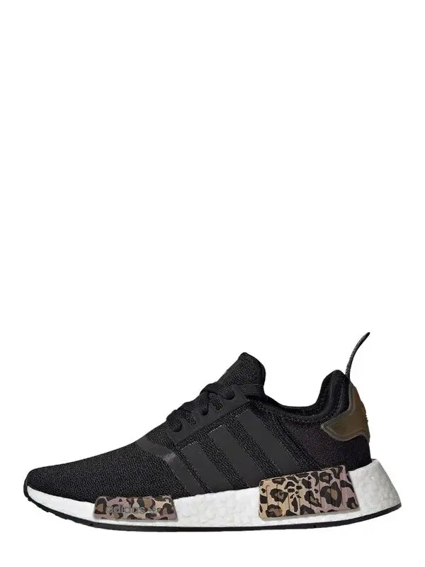 Adidas Nmd_r1 'black Leopard' Sneakers - Core Black/core Black/wild Brown