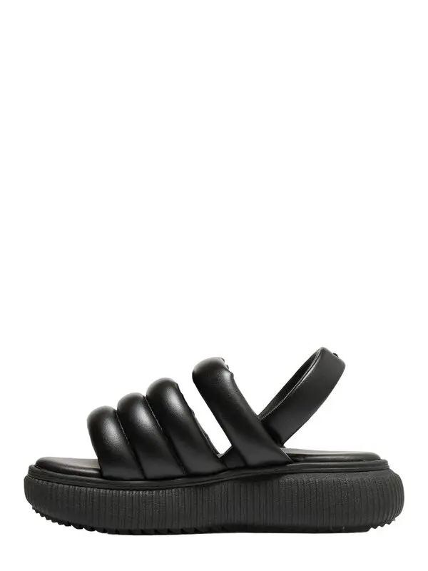 Onitsuka Tiger Padded Strappy Sandals - Black
