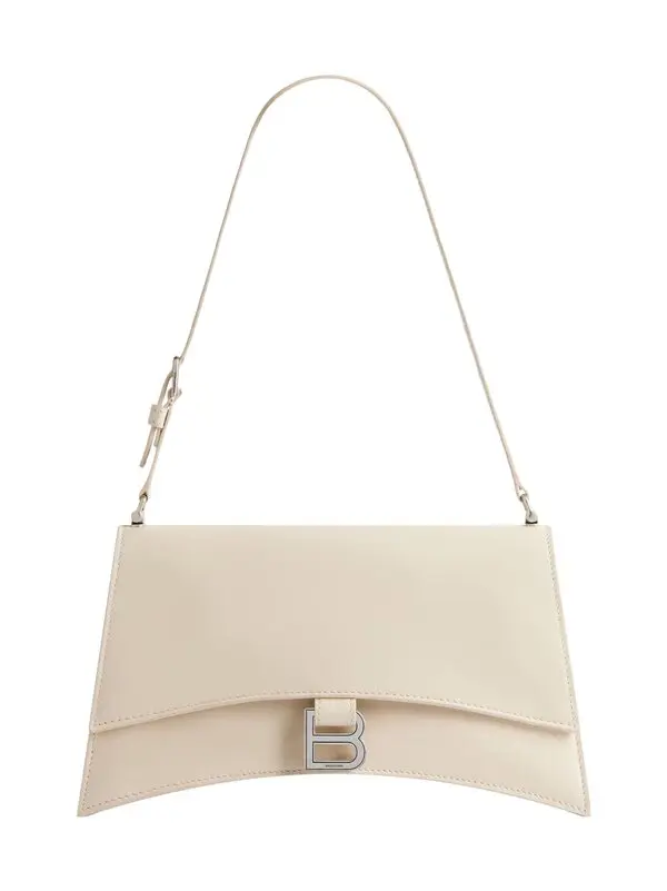 Balenciaga Crush Small Sling Bag - Beige
