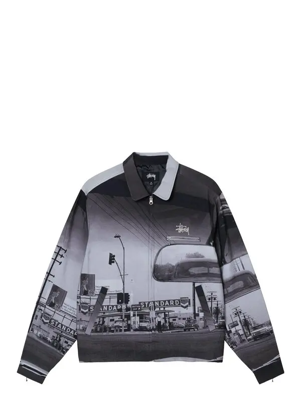 StÜssy Hopper Jacket - Black/grey
