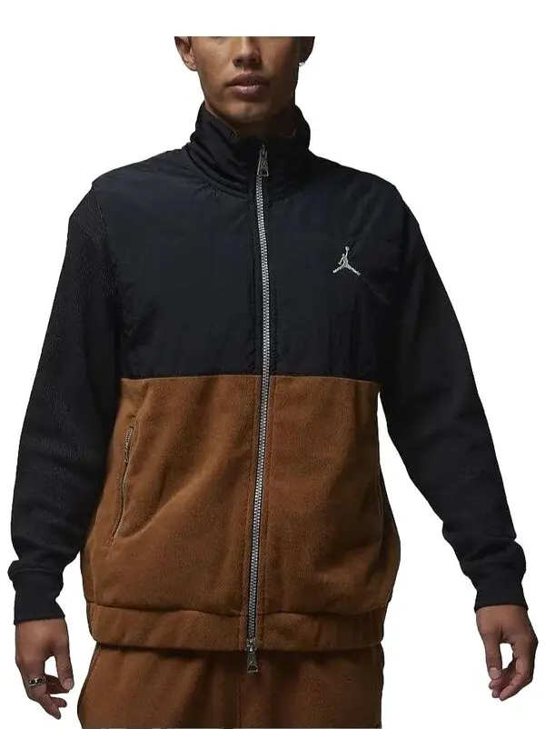 JORDAN Essentials Winter Vest - Black/brown