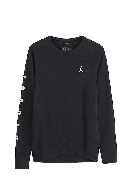 JORDAN Air Cny Crew Fleece - Black