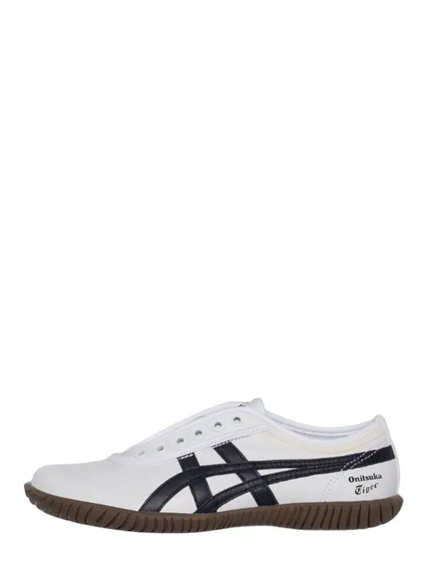 Onitsuka Tiger Tsunahiki Slip-on Sneakers - White/black