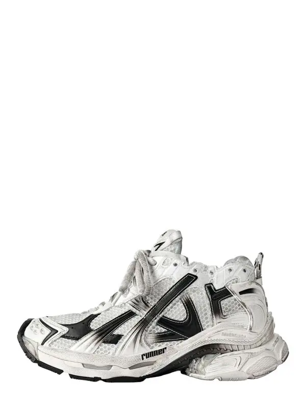 Balenciaga Runner Sneakers - White/black