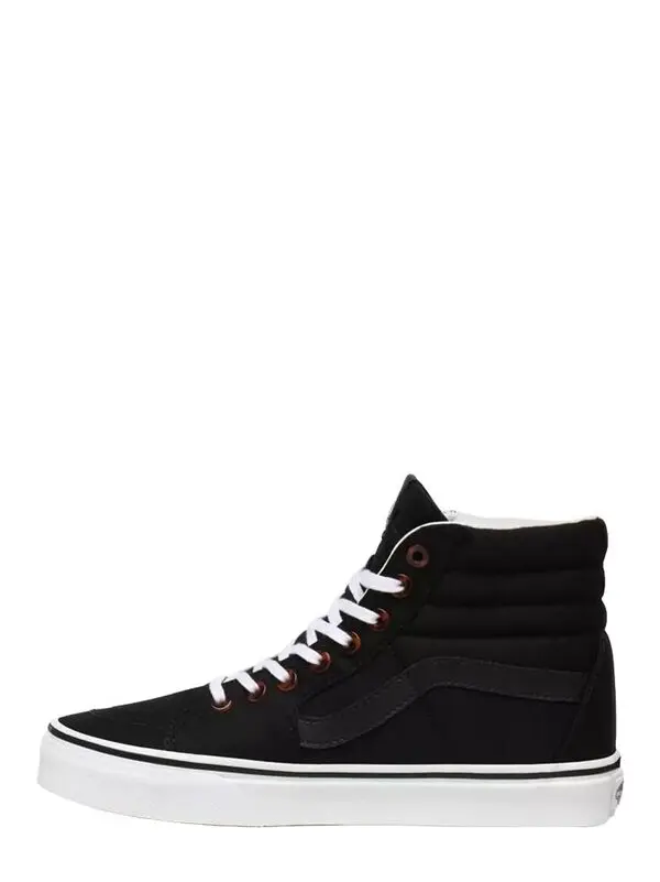 VANS Sk8-hi High Top Lace-up Sneakers - Black
