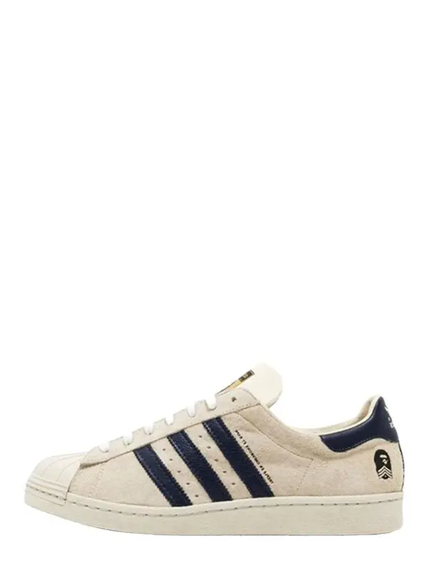 Adidas X A Bathing Ape Superstar 80s - Tan