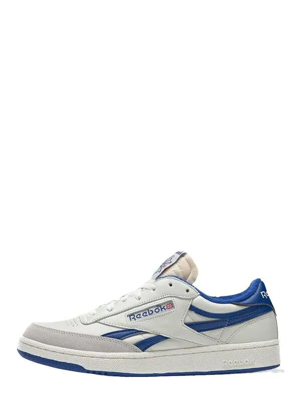 REEBOK Club C Revenge Vintage Low Top Sneakers - Chalk/collegiate Royal/excellent Red