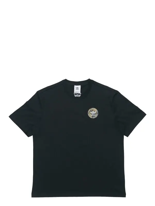 Adidas Originals Artist Tee Ss Pattern Printing Sports Male - Black