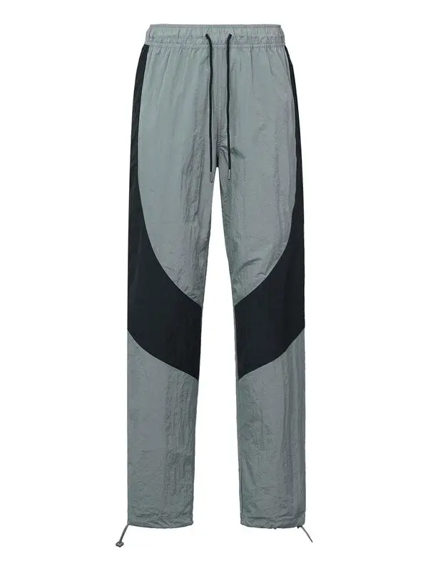 JORDAN Flight Contrasting Colors Breathable Drawstring Sports Pants/trousers/joggers Autumn Gray - Grey