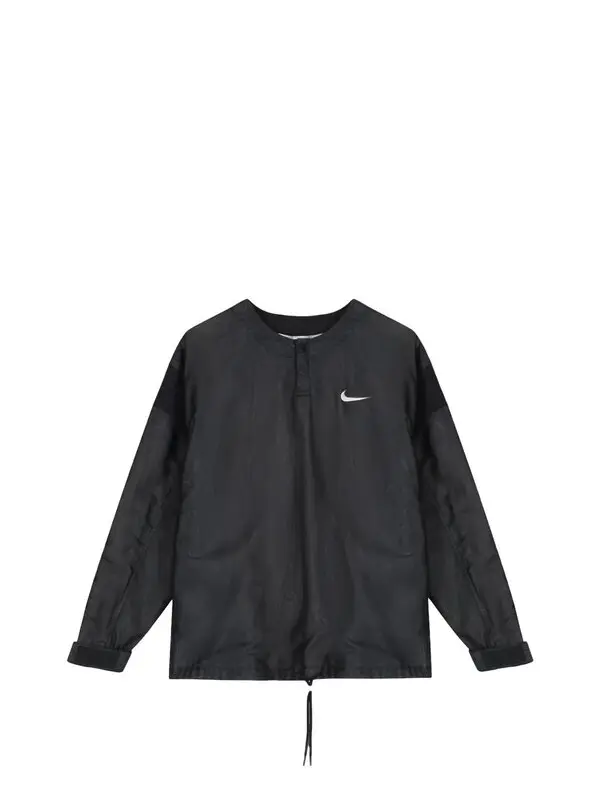 Nike X Fear Of God Long-sleeve Henley Top - Black/multi-color