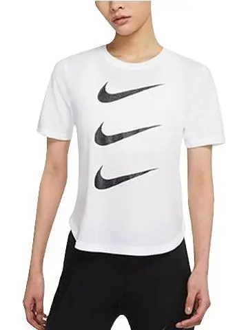 Nike Run Division Three Hook Reflective Logo Running T-shirt - Default Color