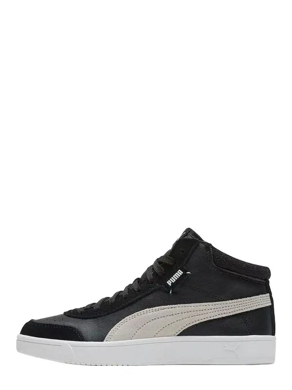 PUMA Court Legend Mid Top Sneakers - Black
