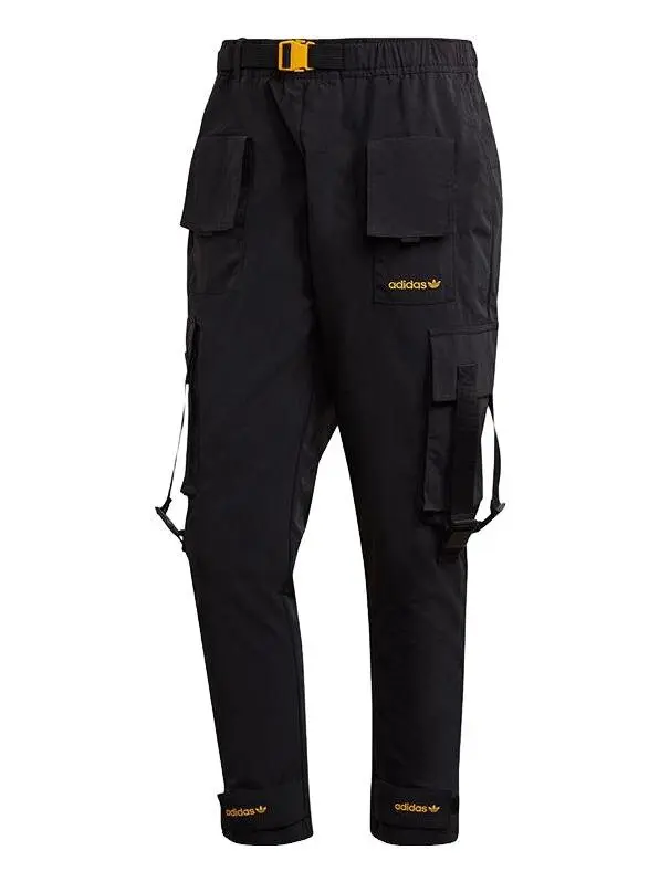 Adidas Originals Tech Pant Multiple Pockets Cargo Sweatpants - Black