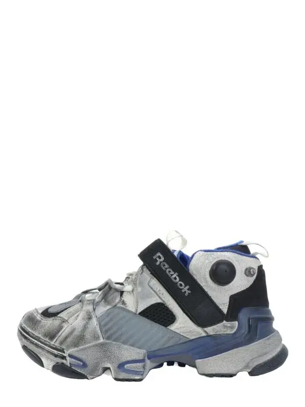 REEBOK X Vetements Genetically Modified Pump "dirty Effect" Sample Sneakers - White