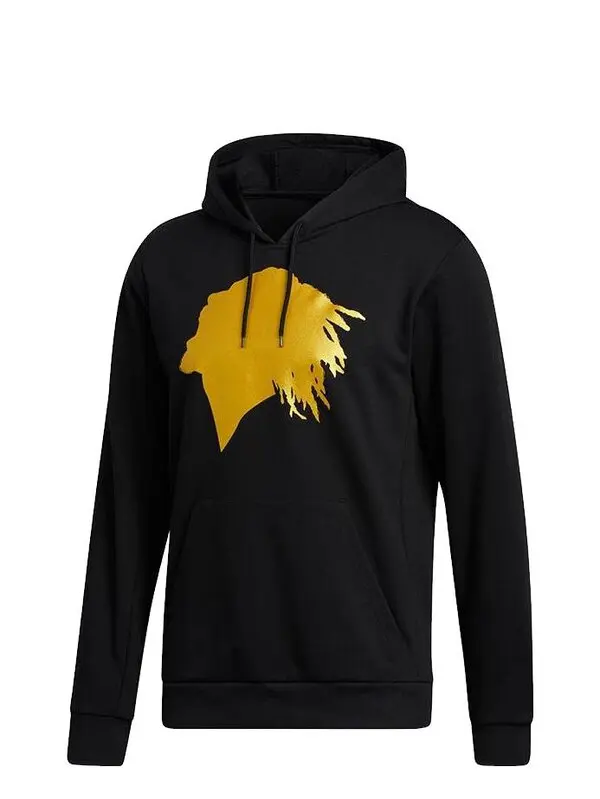 Adidas Rose Po Basketball Sports Pullover - Black