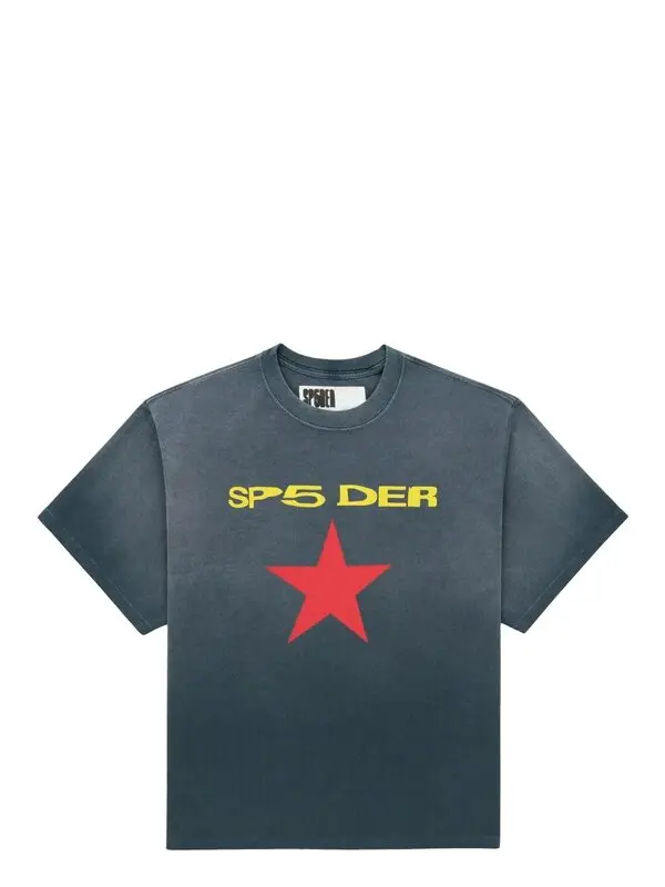 SP5DER Sp5 Der Star T-shirt - Black