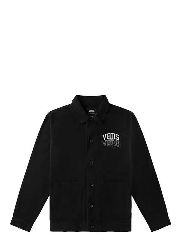 VANS Varsity Drill Chore Coat Jacket - Black