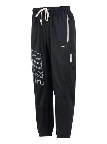 Nike Casual Elastic Waistband Sports Pants Asia Sizing - Black
