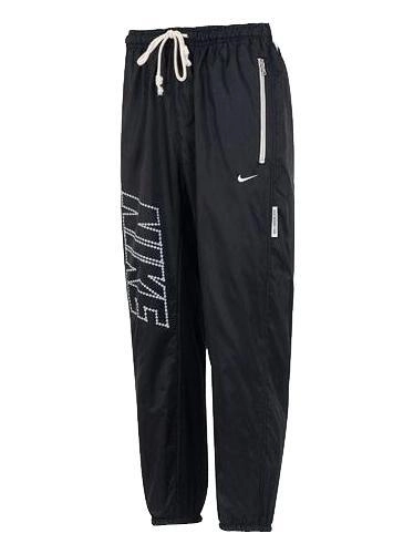 Nike Casual Elastic Waistband Sports Pants Asia Sizing - Black