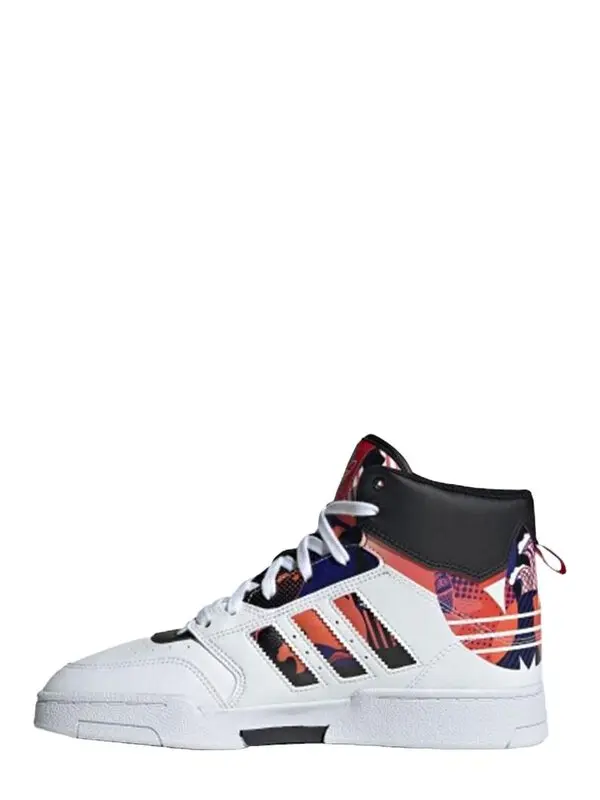 Adidas Drop Step Xl 'chinese New Year' High Top Sneakers - White/black/red