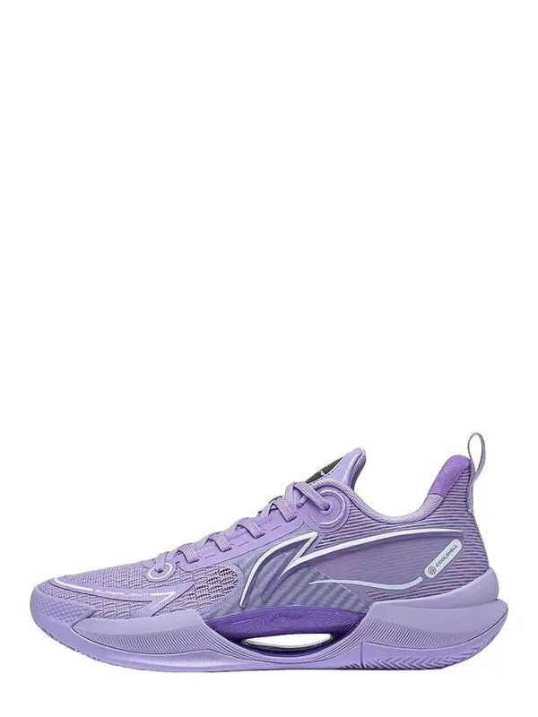 LI-NING Superlight V2 Basketball Sneakers - Purple/white