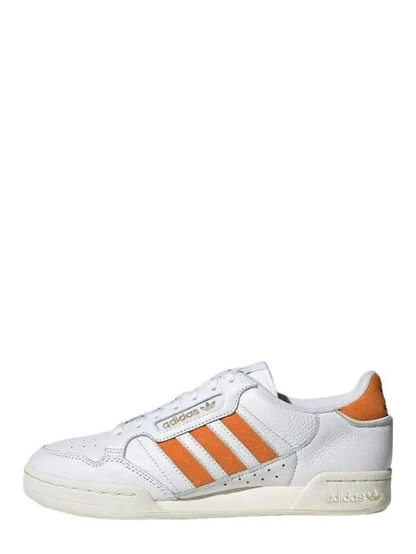 Adidas Continental 80 Stripes Sneakers - White/orange