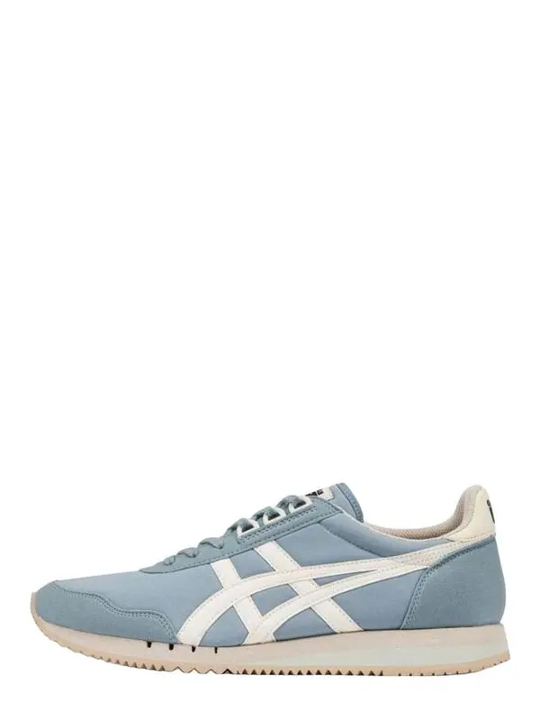 Onitsuka Tiger Dualio Athletic Lace Up Sneakers - Blue/white