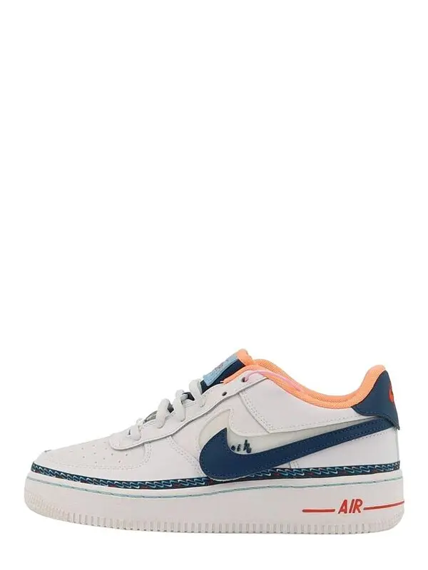 Nike Force 1 Low 'swoosh Chain - White/blue