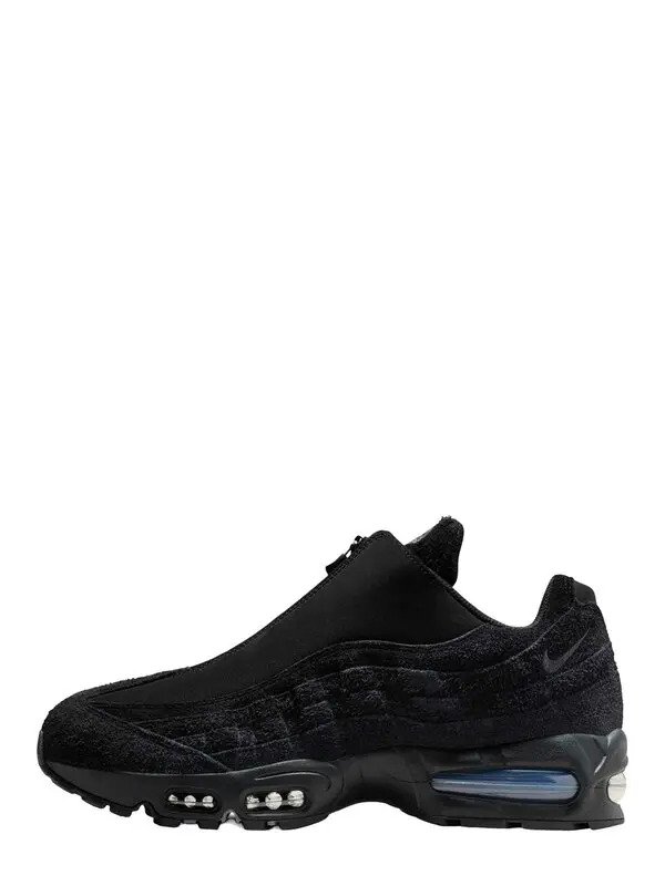 Nike Max 95 Zip Sneakers - Black/metallic Cool Grey/white