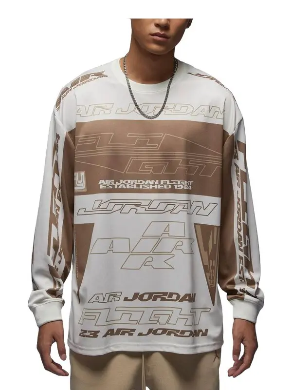 JORDAN Mvp Graphic Sweatshirt - Sail/brown
