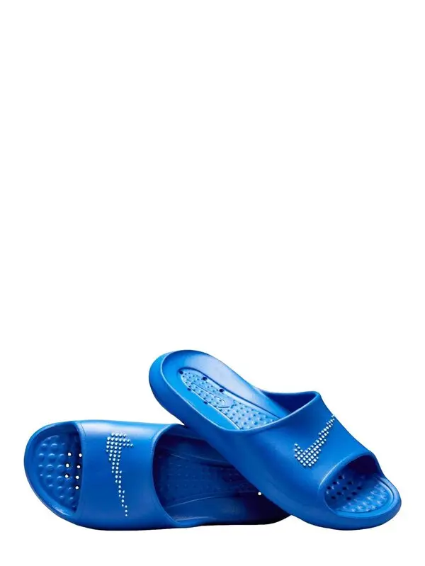 Nike Victori One Slide "polka Swoosh Game Royal - Blue/white
