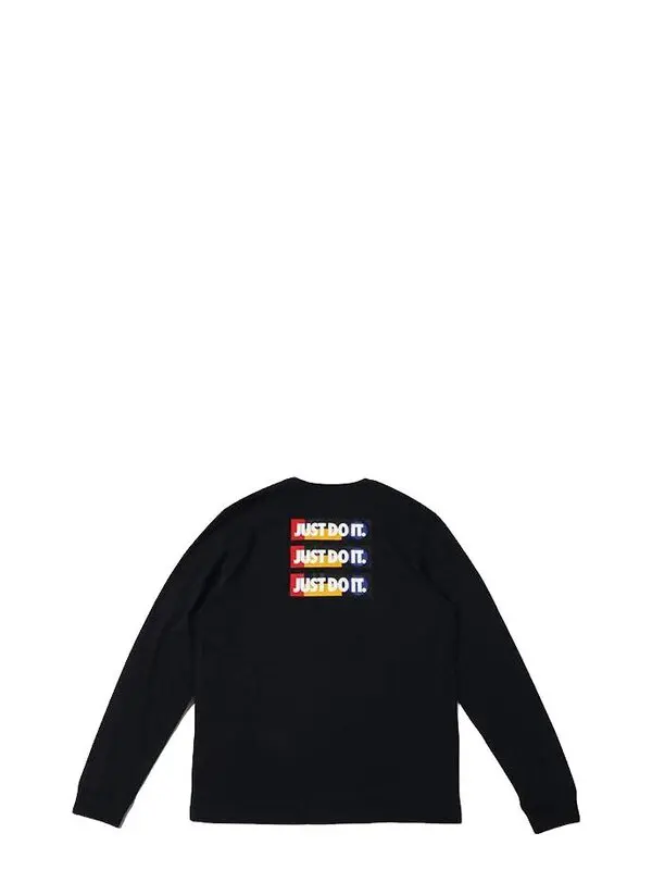 Nike Long Sleeve Graphic Print T-shirt - Black