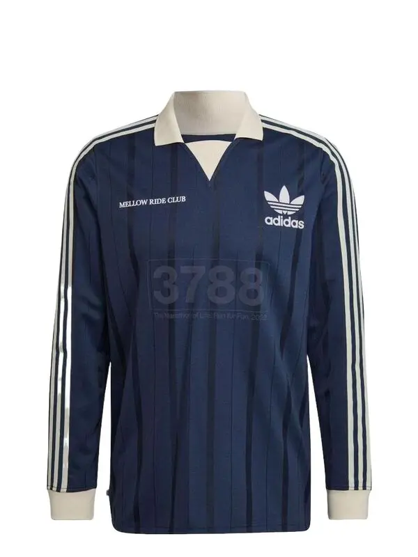 Adidas Originals Long Sleeve Striped Polo - Default Colorway