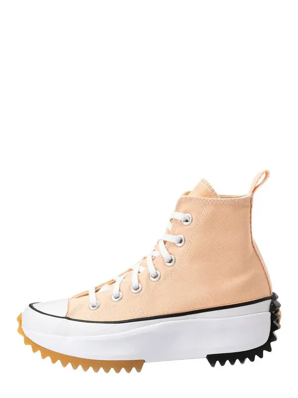 CONVERSE Run Star Hike Platform High Top Sneakers - Orange/white